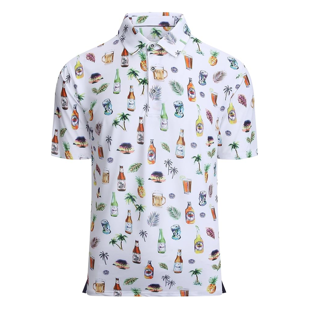 Beer Golf Polos For Men, Beer Bachelor Party Golf Shirts GZ0075 – Masnine